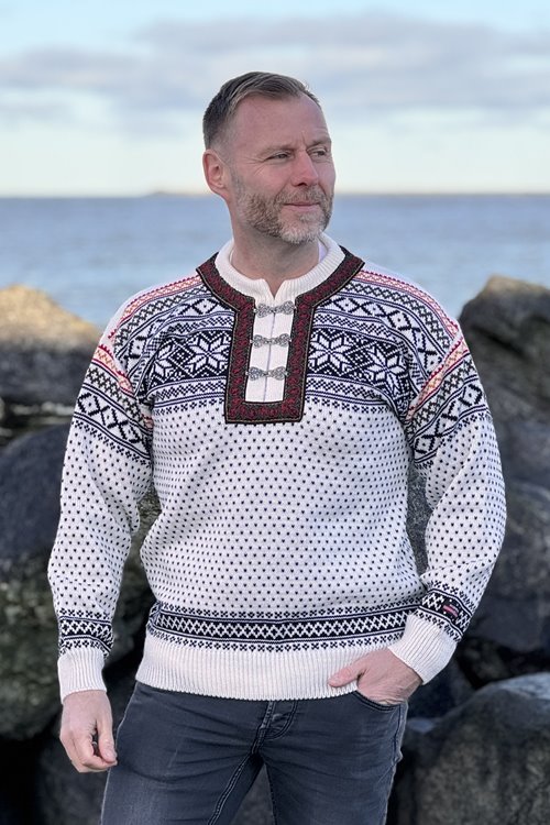 Perinteinen norjalainen villapaita – 100 %villaa - Unisex - Villapaidat